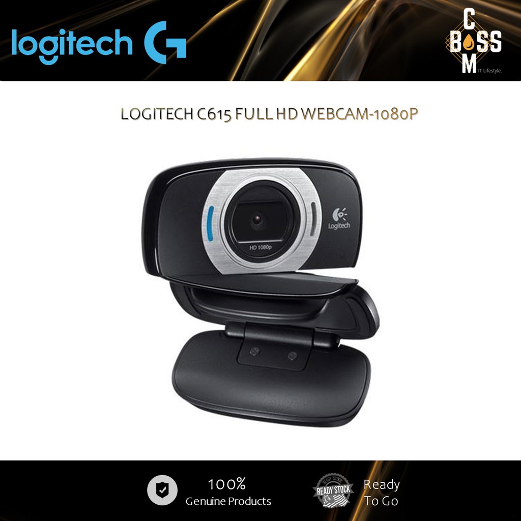 *HOT MODEL* LOGITECH C615 FULL HD WEBCAM-1080P HD EXTERNAL USB CAMERA ...