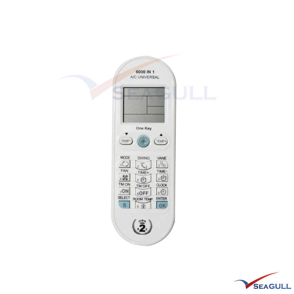 Qunda KT-E08 One-Key Universal Aircon Remote Controller 6000 in 1 (With Battery) | Shopee Malaysia