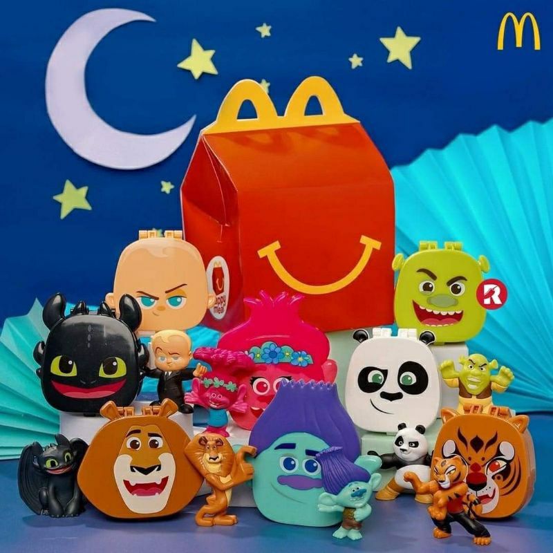 Ready Stock McDonald's McD Happy Meal Toys DreamWorks Boss Baby ...