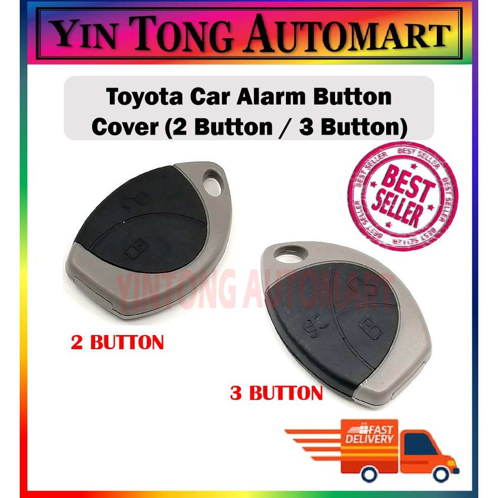 Toyota Car Alarm Button Cover - 2 Button / 3 Button | Shopee Malaysia