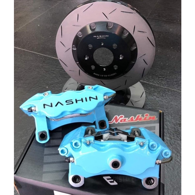 NASHIN Brake Caliper Mini 6pot Forged Aluminium T6066 + High Carbon ...