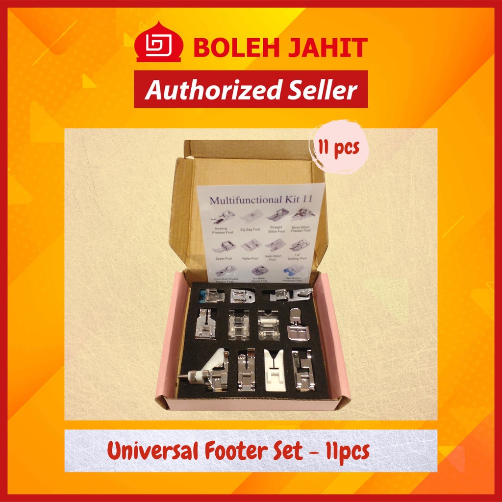 Home Sewing Machine Footer Set - 11pcs | Shopee Malaysia