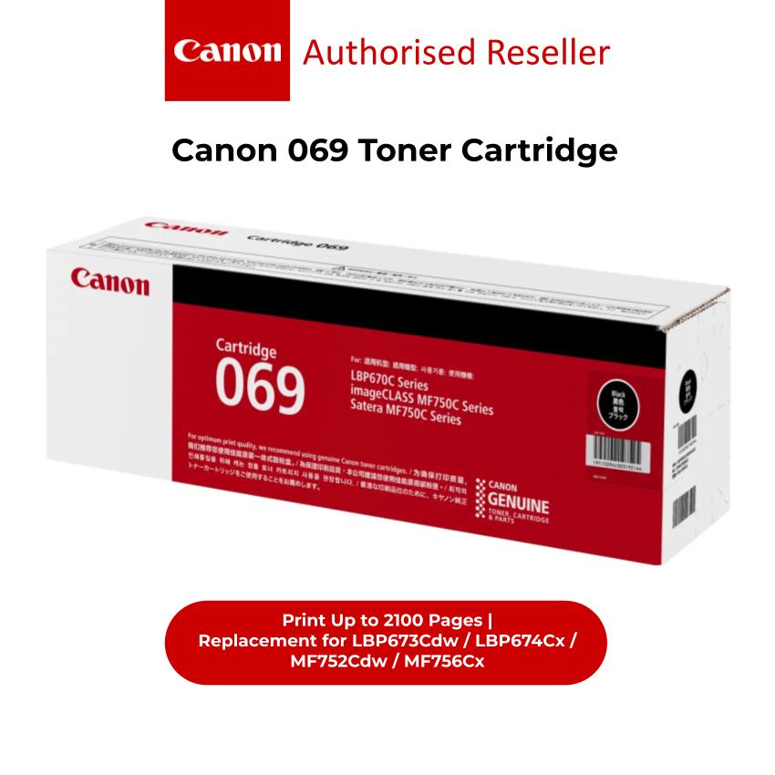 Canon Toner Cartridge 069 Black / Cyan / Magenta / Yellow | Shopee Malaysia