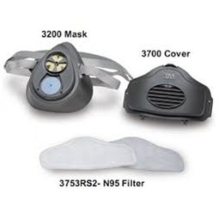 Ready Stock 3M 3200 Single Cartridge Mask Respirator | Shopee Malaysia