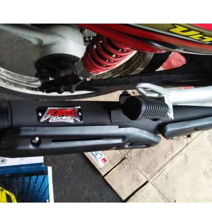 HONDA DASH 2 NEW WAVE125-X STD RACING EXHAUST - KING DRAG | Shopee Malaysia