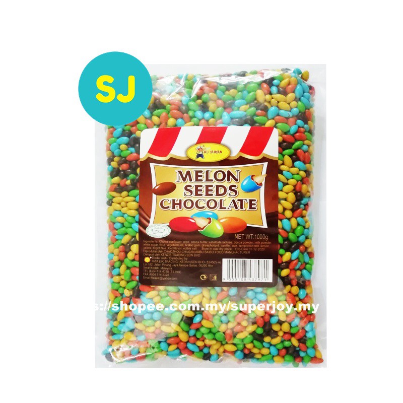 Alibaba Coklat Kuaci Melon Seeds Chocolate (1kg) | Shopee Malaysia