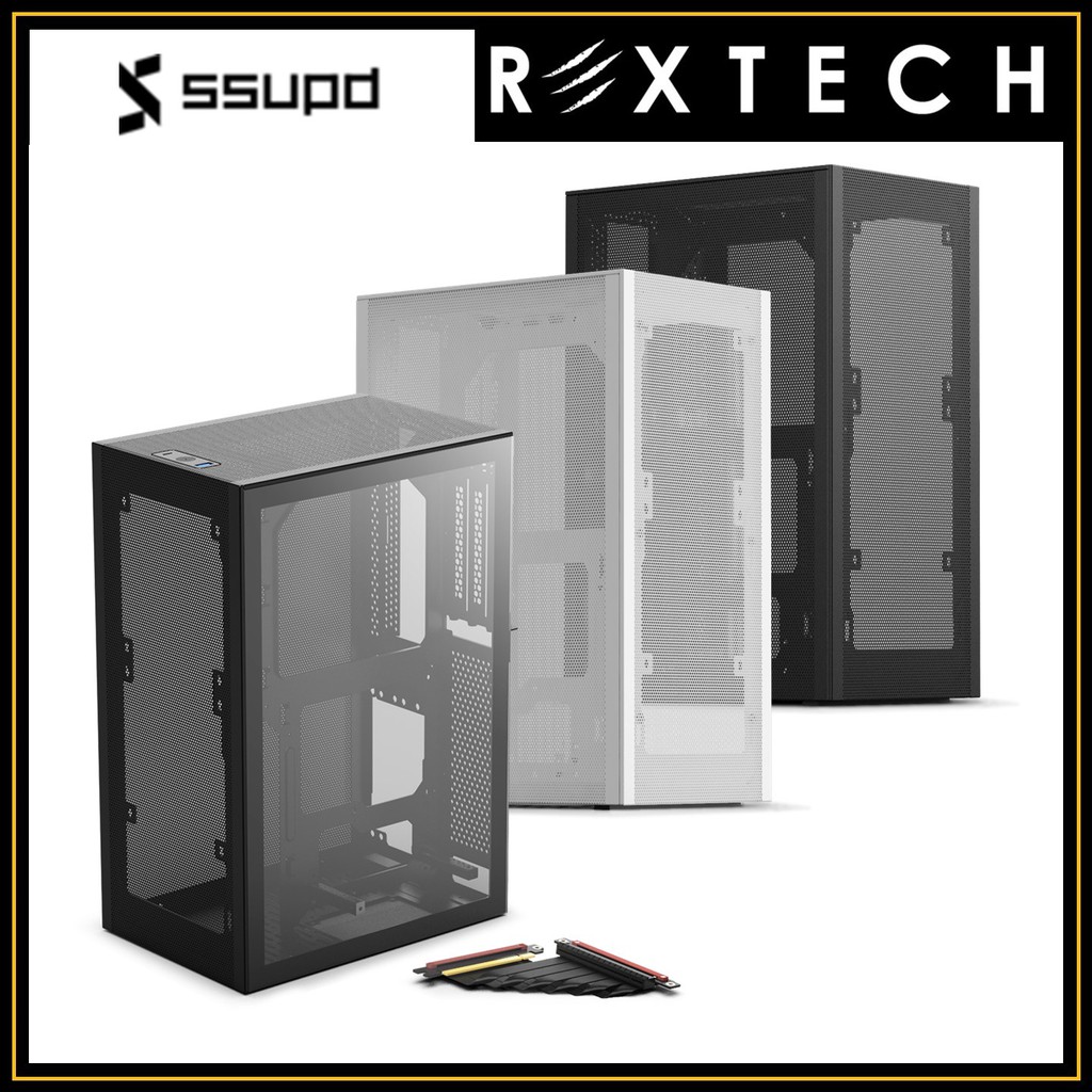 SSUPD Meshlicious Series ITX Casing ( TG Mesh / Full Mesh ) Free Riser ...