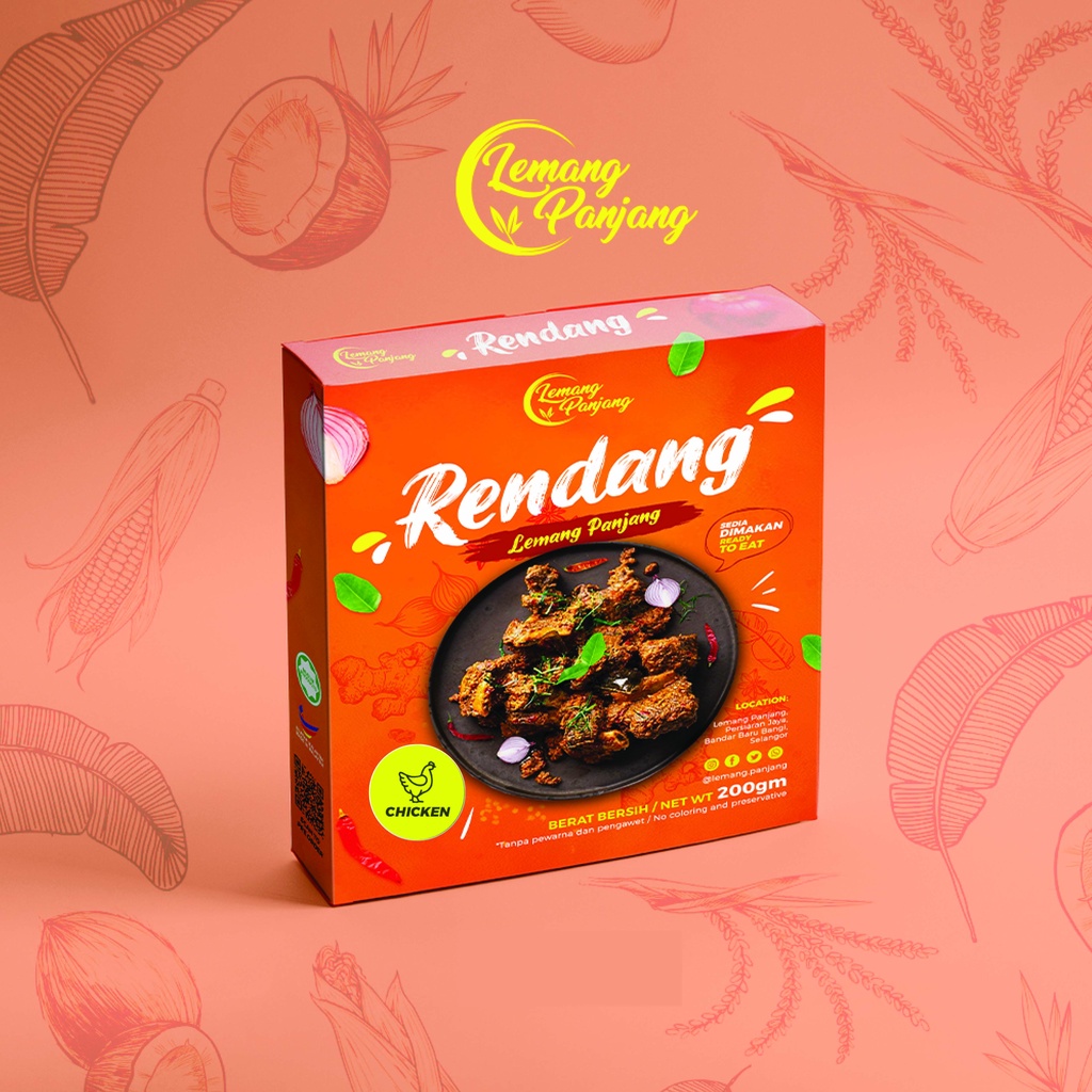 RENDANG AYAM ( Ready To Eat ) 200gram | Shopee Malaysia