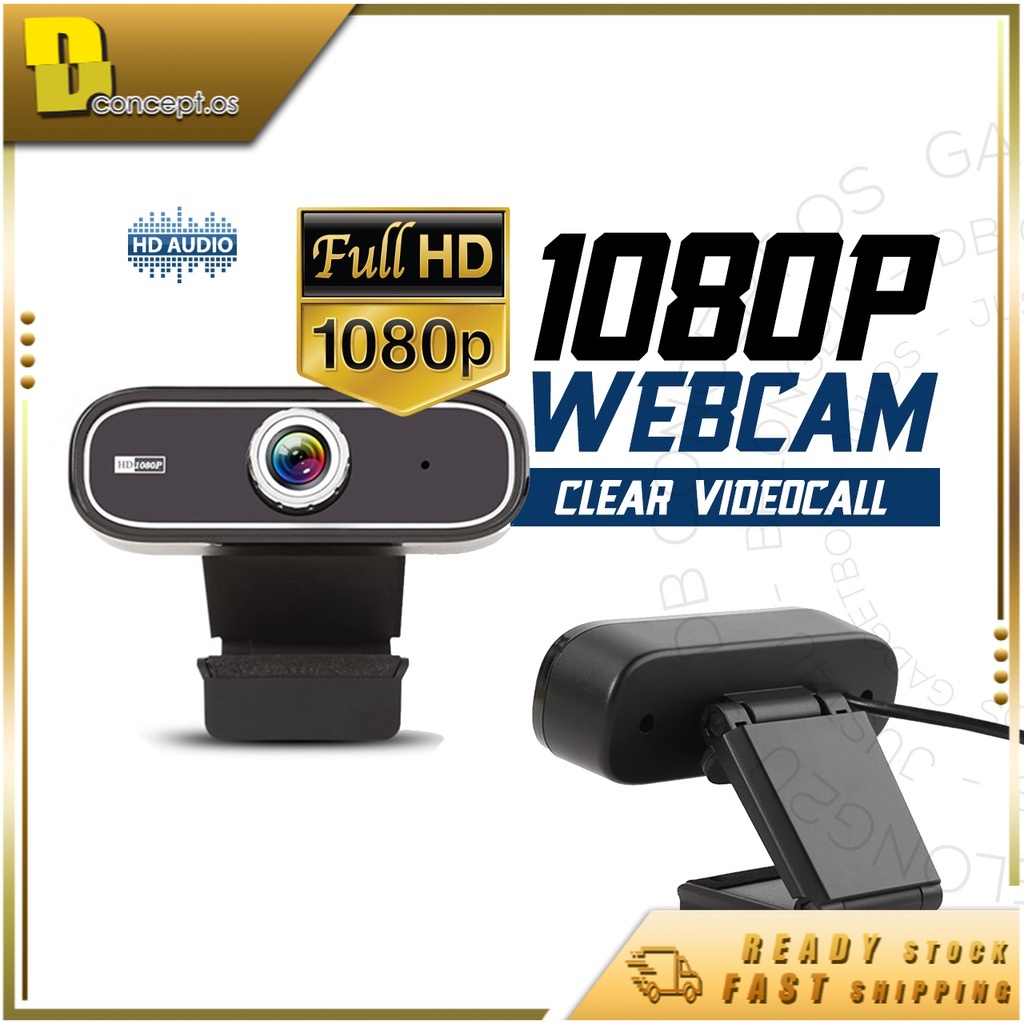WIDESCREEN VIDEO 1080P HD USB WEBCAM VIDEO CONFERENCE LIVE STREAMING ...