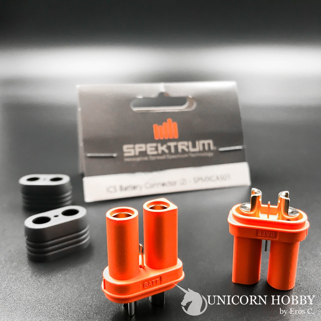 Horizon Hobby Spektrum IC5 Battery Connector (2PCS) For ARRMA RC Car ...
