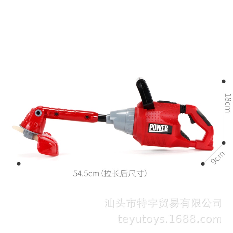 E01 - Kids Electric Chainsaw, Grinder, Cutting Wheel, Drill, Flash ...