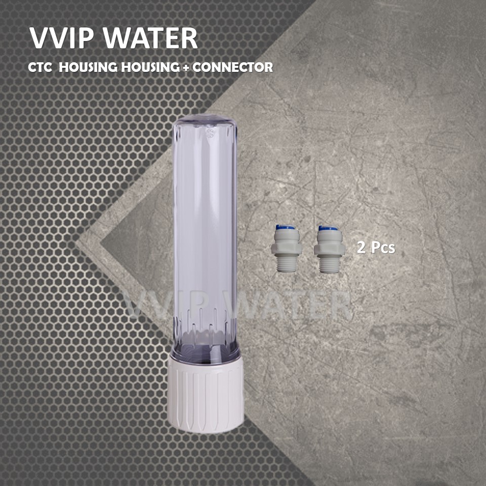 Ctc 3000 super slim ctc ceramic water filter housing with connector ...