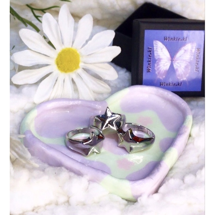 Patrick rings (silver) | Shopee Malaysia