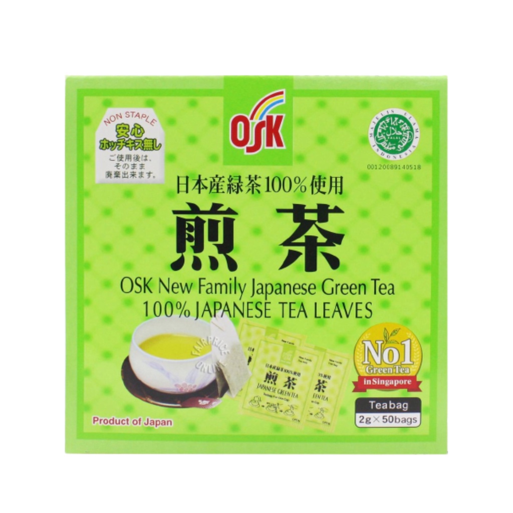 OSK Green Tea 50's x 2g | Shopee Malaysia