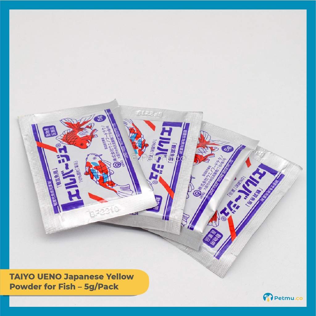 TAIYO Ueno Japanese Yellow Powder Aquarium Fish Tank Medical Powder ...