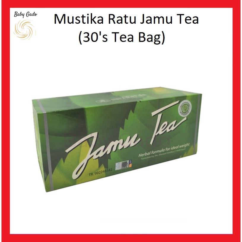 Mustika Ratu Jamu Tea For Slimming Detox (30's Tea Bag) | Shopee Malaysia