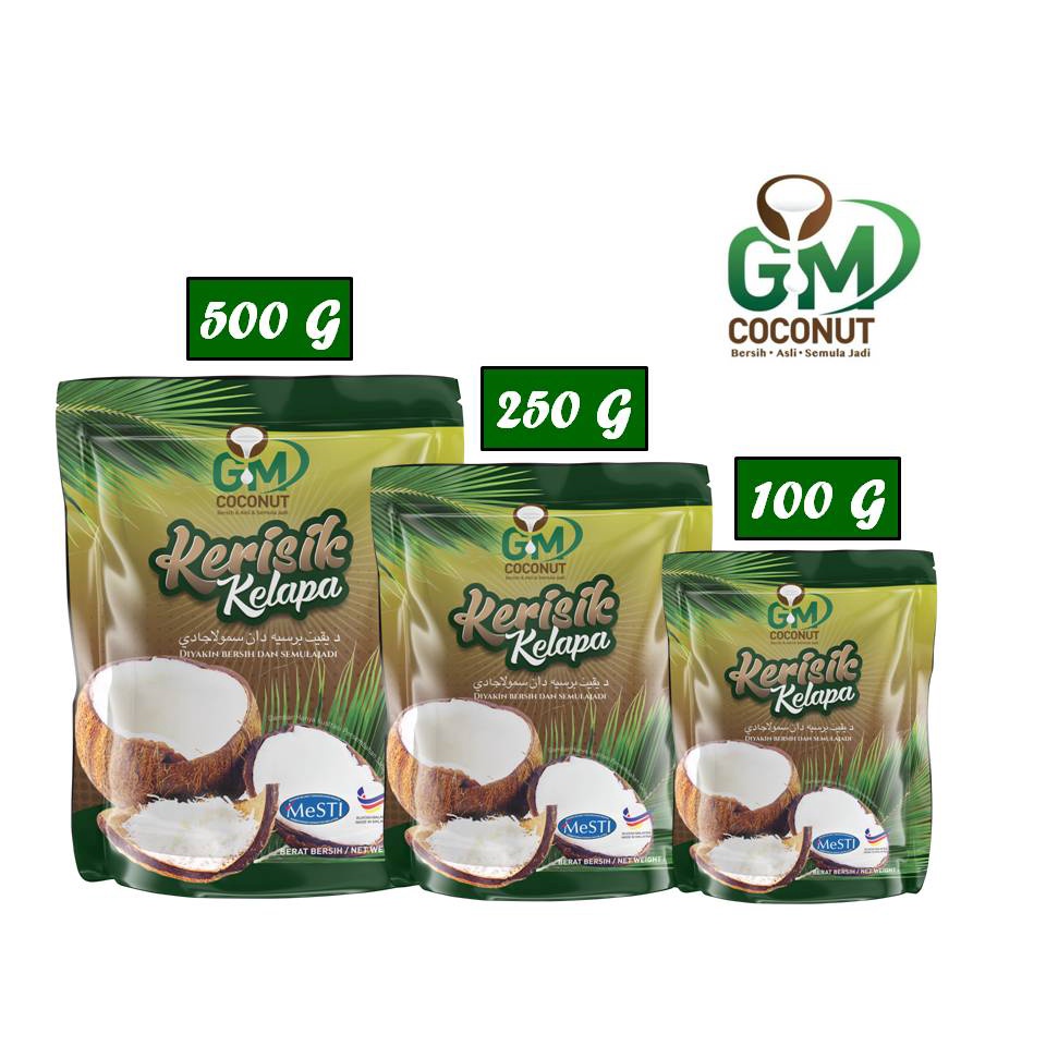 GM Coconut Kerisik Kelapa / Toasted Coconut Paste | Shopee Malaysia