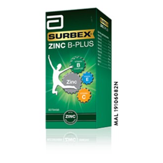 Surbex zinc b-plus tablet 30's / 60's / 60's x 2 | BeeCost