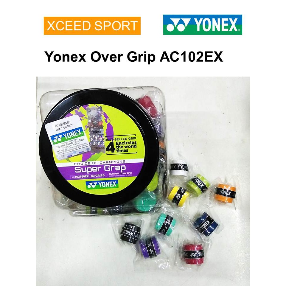Yonex Overgrip AC102EX (100% Original) | Shopee Malaysia
