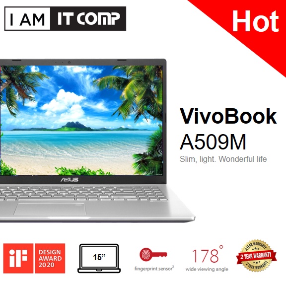 Asus VivoBook A509 A509M-ABR425T/ A509 A509M-ABR426T Grey/Silver -15.6 ...