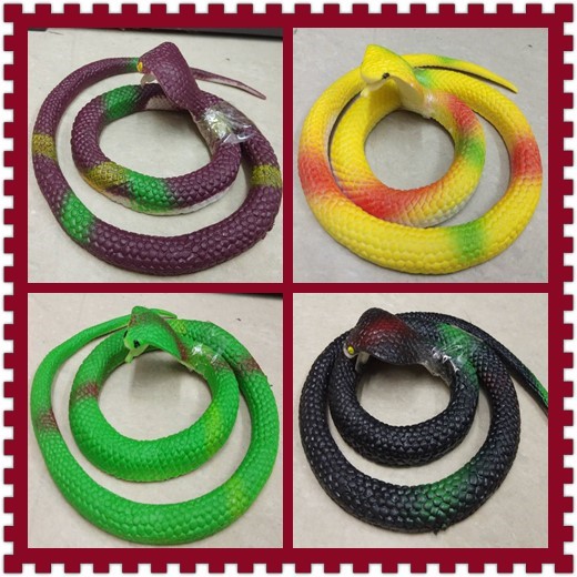 RUBBER SNAKE TOYS / MAINAN ULAR PALSU GETAH | Shopee Malaysia