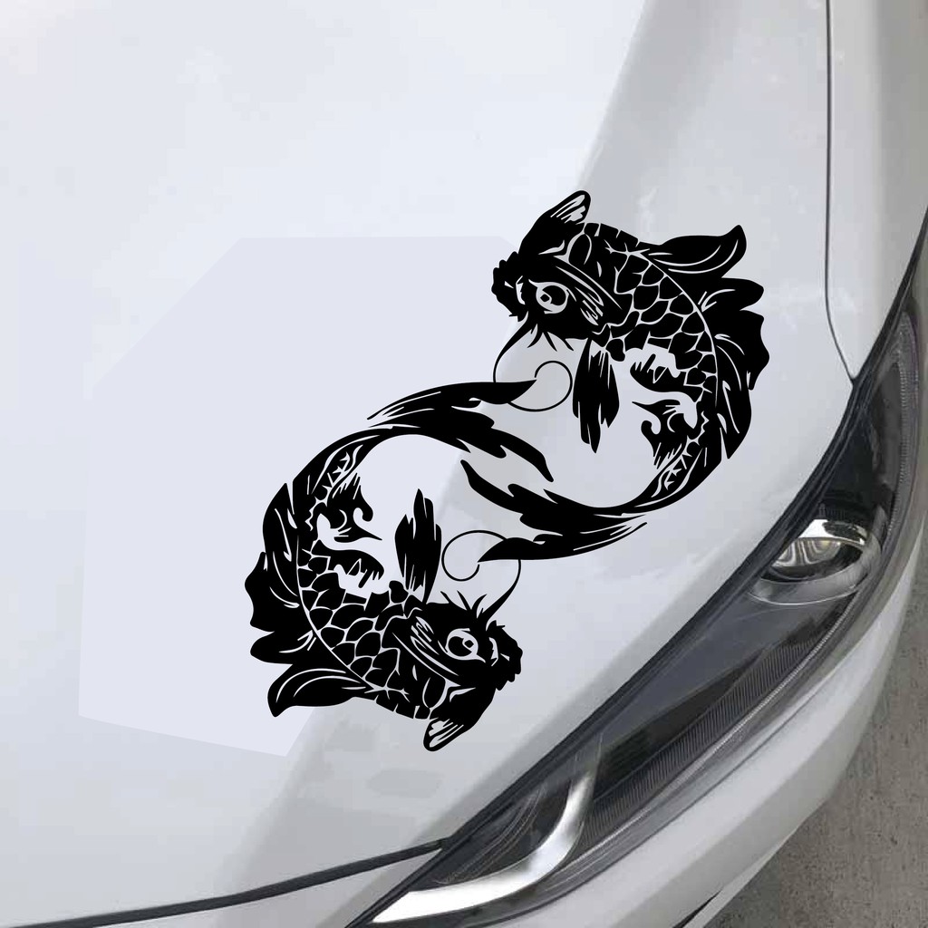 Car Sticker (KOI Fish) Koi Sticker IKAN KOI FISH JAPAN CAR STICKER ...