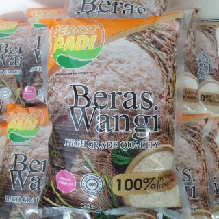 BERAS Wangi KAMPUNG 2KG: Tanam di Selangor Sawah Sendiri Fragrant Rice ...