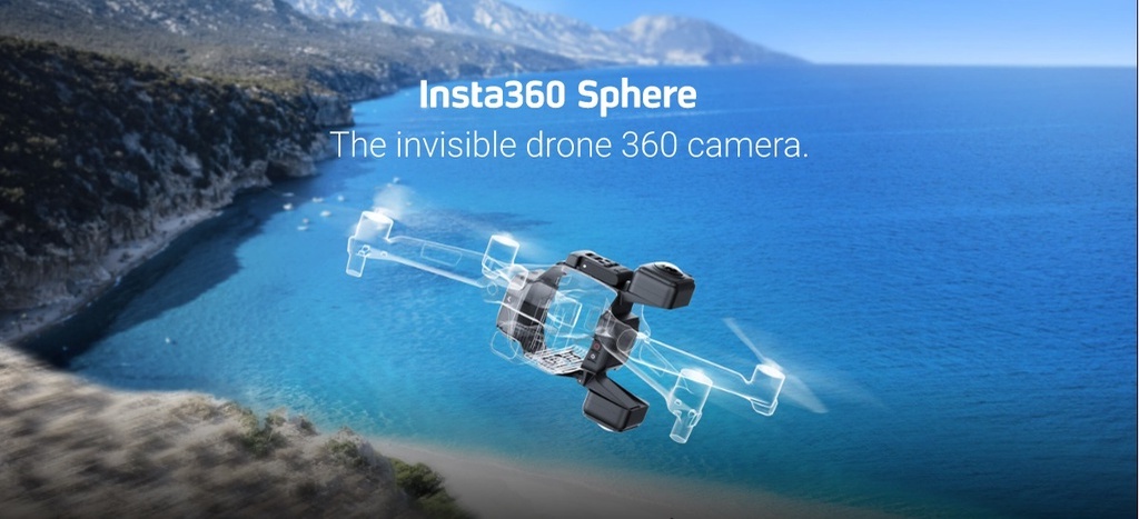 Insta360 Sphere Invisible Drone 360 Camera ( Insta360 Malaysia Warranty ...
