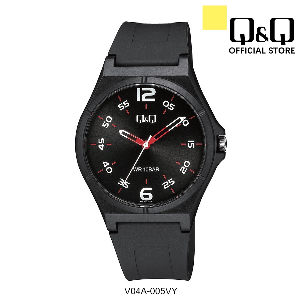 Q&Q Japan by Citizen Men's Rubber Analogue Watch VQ66 / V04A | Shopee Malaysia