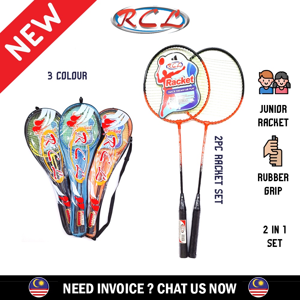 RCL High Performance Badminton Racket / Raket Twin Set 2Pc - (1's ...