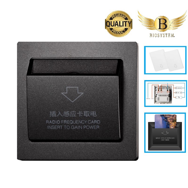 Room Key Card Power Saving Switch for Hotel, Resort & Guest House ...