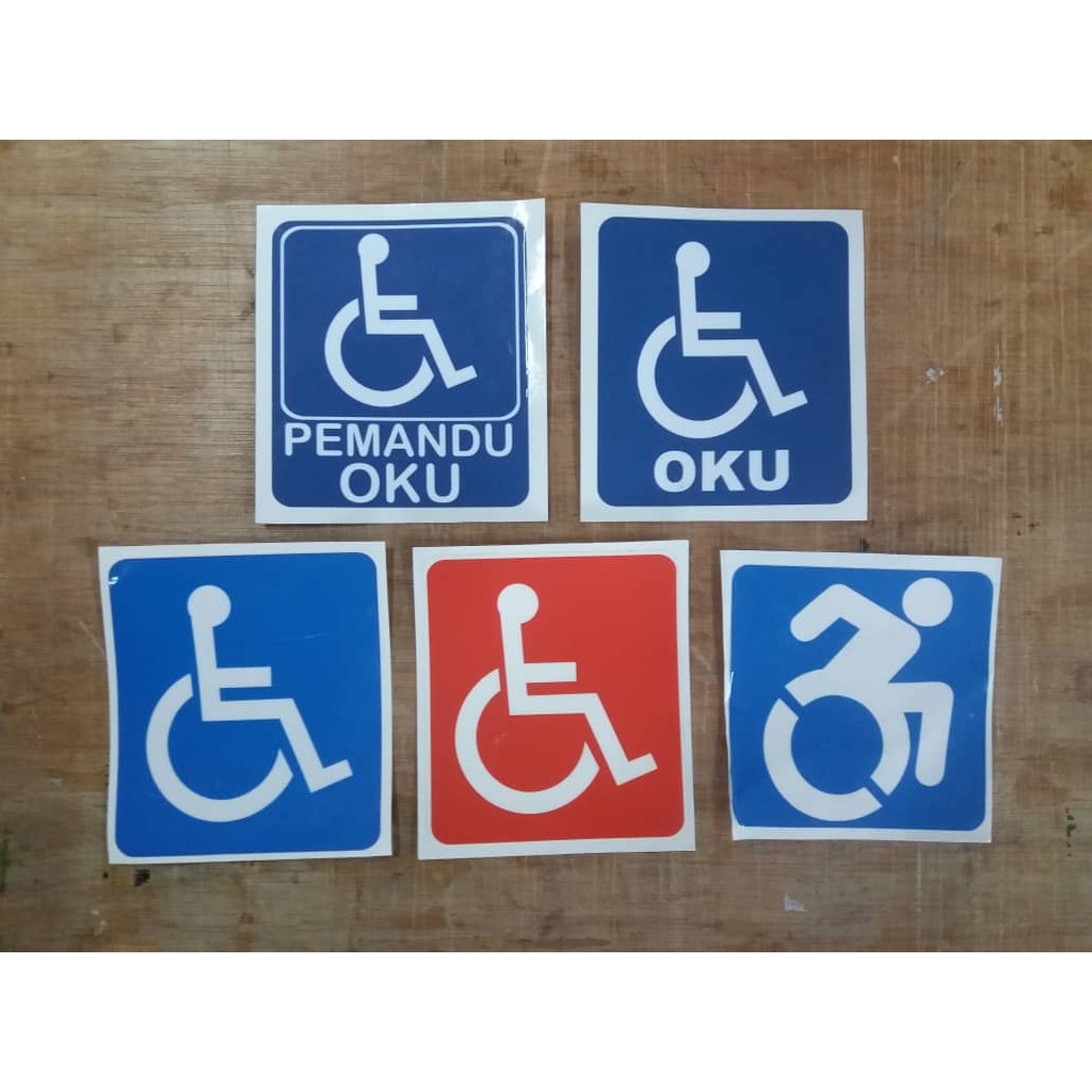 Sticker OKU - Bumper/Body Sticker | Shopee Malaysia