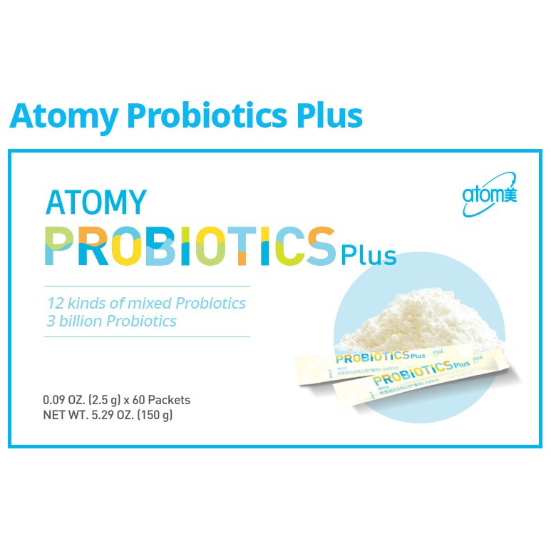 [HALAL] 100% Original Atomy Probiotics Plus (2.5g X60pcs) | Shopee Malaysia