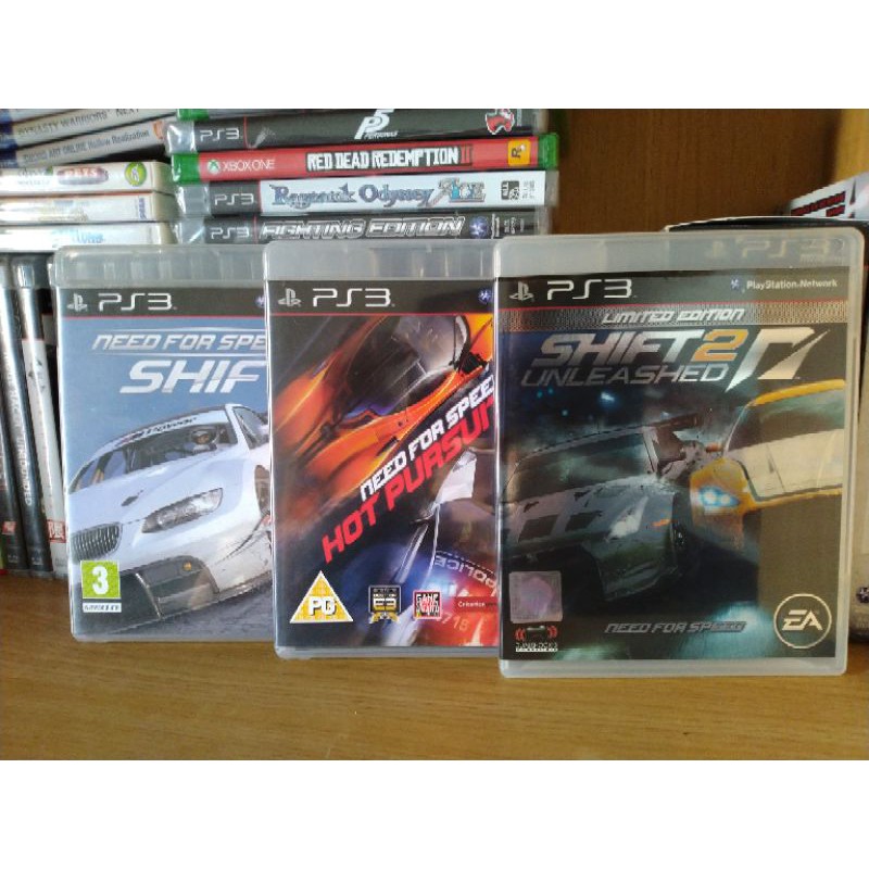 Shift 2 Unleashed, NFS Hot Pursuit, Need For Speed Shift PS3 | Shopee ...