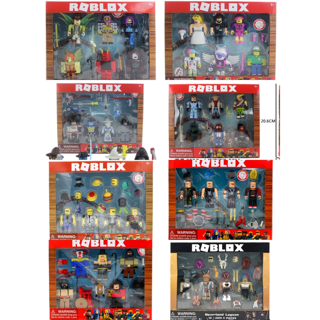Angel Baby Roblox Robot Riot 4 Figure Pack Mix & Match Set Action ...