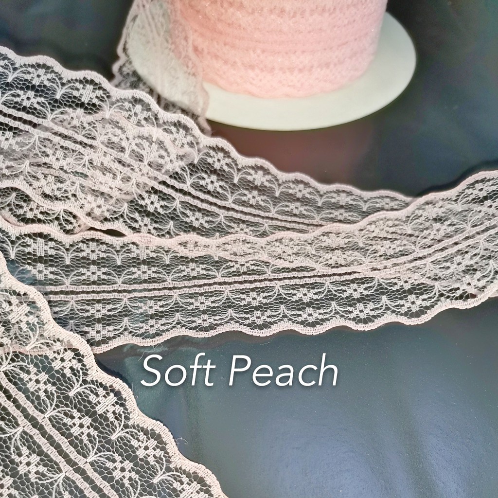 20meter 4.7cm Wide Lace / Pricess Lace / Ribbon lace/ princess lace ...