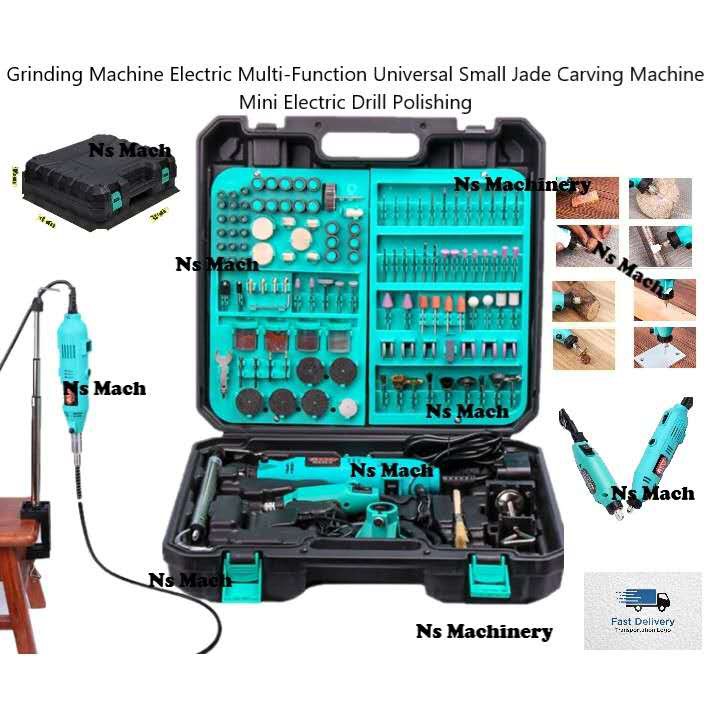 Mini Grinder Set Complete With 350 pcs Accessories | Shopee Malaysia