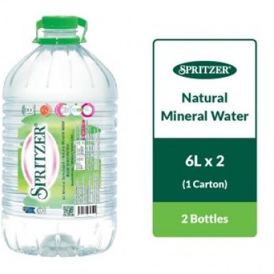 Spritzer Mineral Water (2 Units x 6L) | Shopee Malaysia