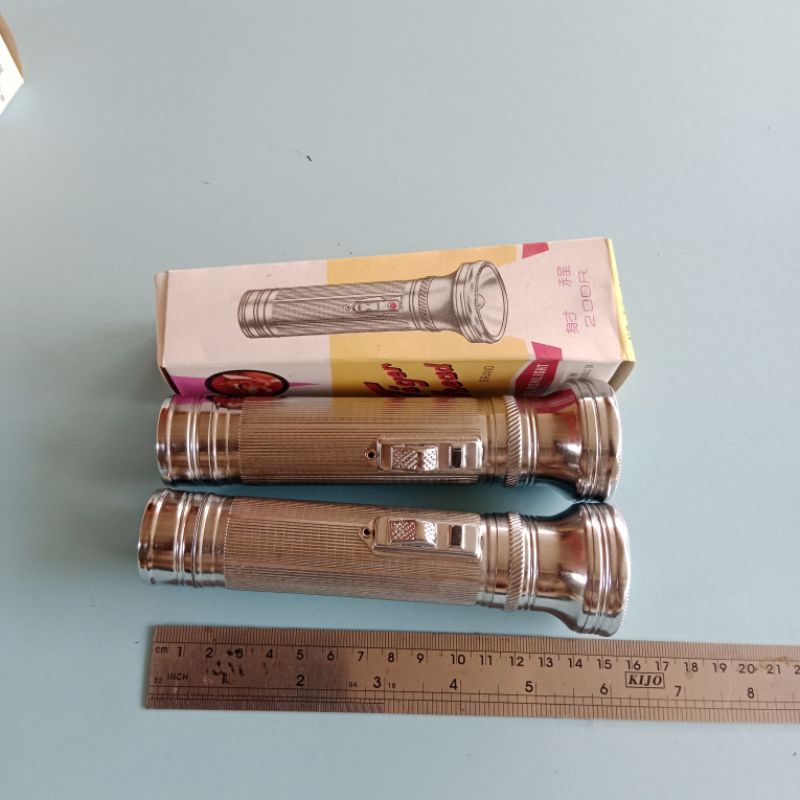 flashlight tiger head lampu suluh nos vintage | Shopee Malaysia
