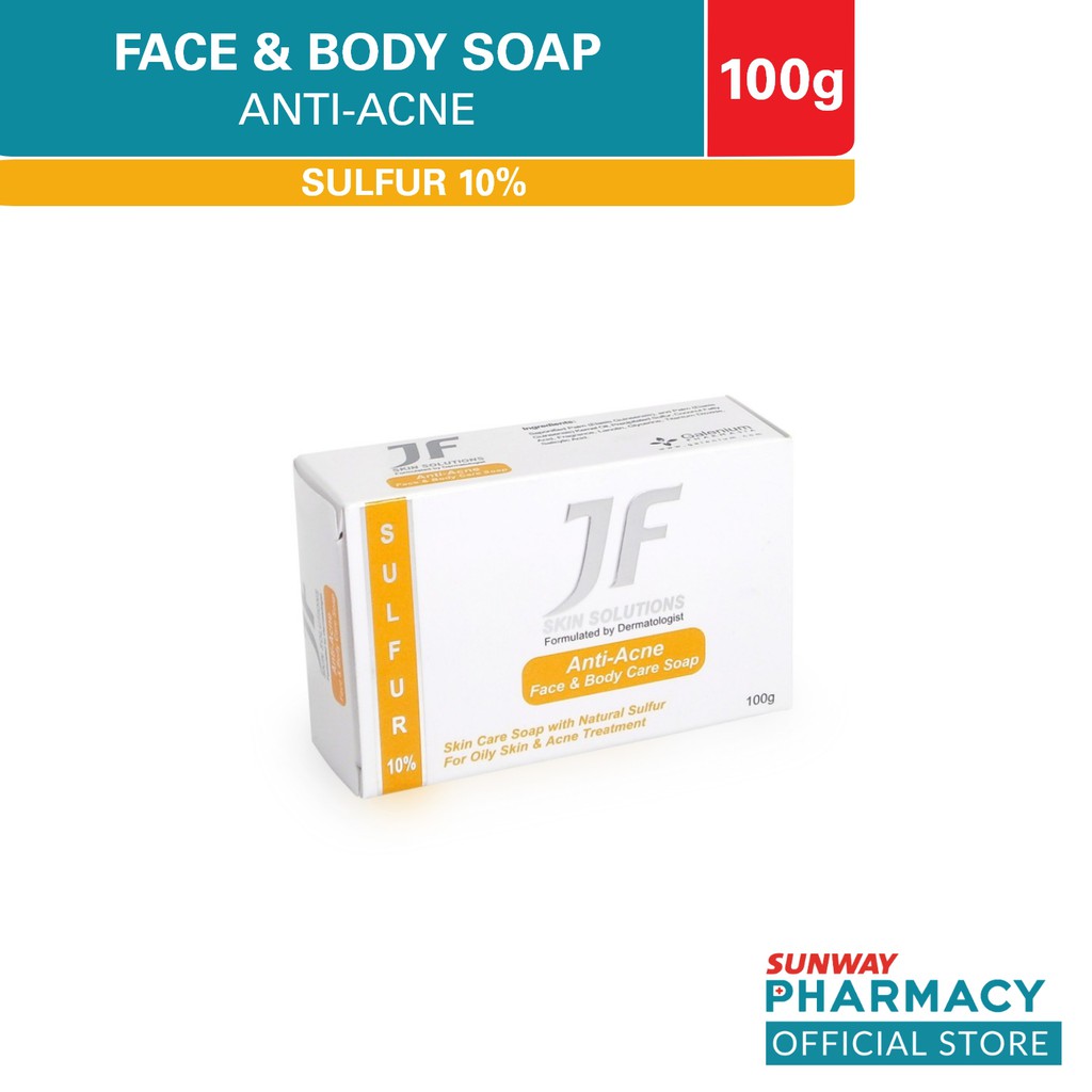 Jf Sulfur 10% Soap - Orange (100g) | Shopee Malaysia