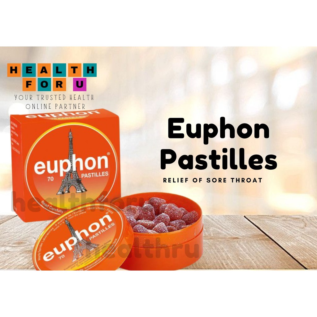 Euphon Pastilles // Lozenges for sore throat // throat care | BeeCost