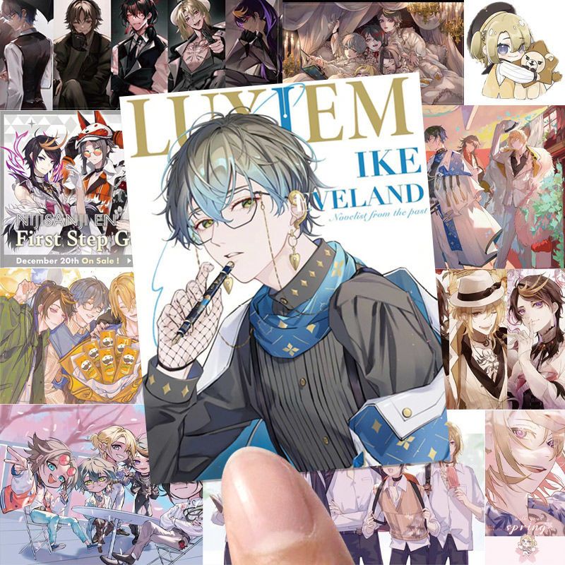 [Luxiem] NIJISANJI fans around character stickers mysta ike vox shu ...