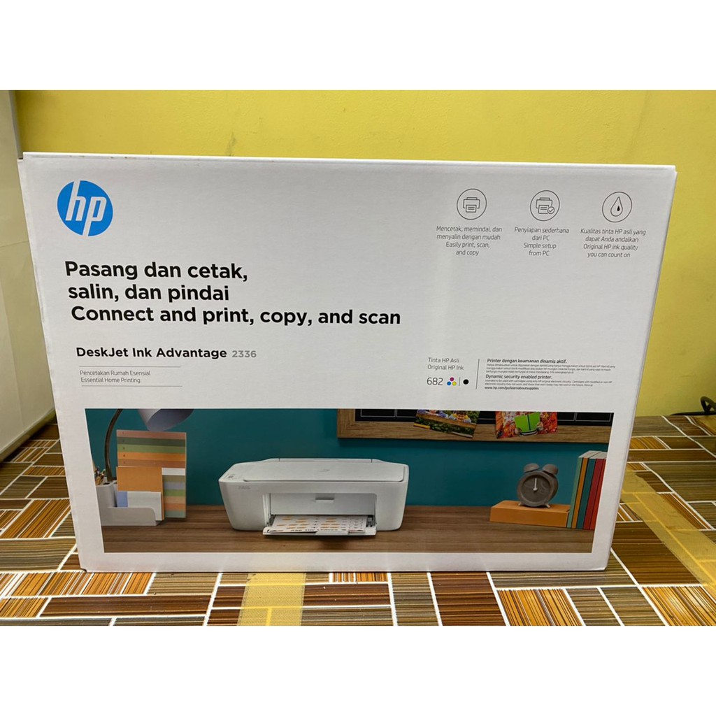 HP PRINTER 3-IN-ONE DESKJET INK PRINTER HP 2336(READY STOCK) | Shopee ...