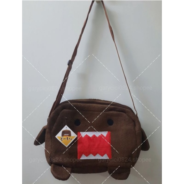 Domo-kun plush zipper crossbody bag | Shopee Malaysia