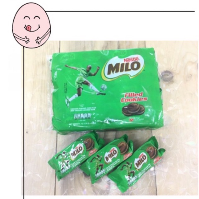 MILO Sandwich Cookie !! | Shopee Malaysia