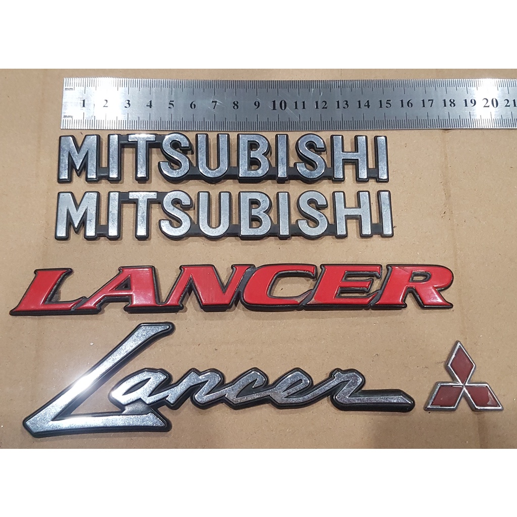 Mitsubishi Lancer emblem used original | Shopee Malaysia