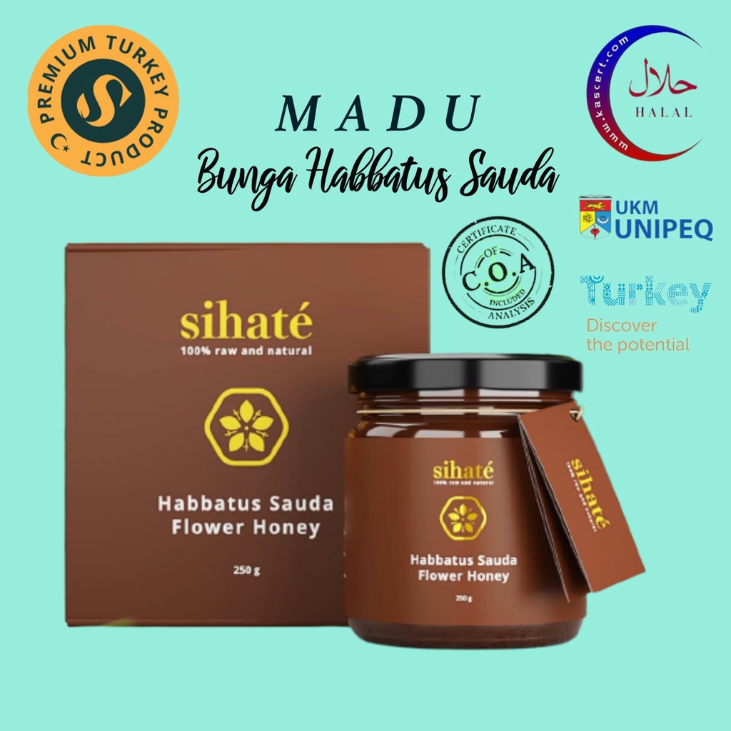 💥BEST BUY💥 Sihate Habbatus Sauda Flower Honey / Madu Bunga Habbatus ...
