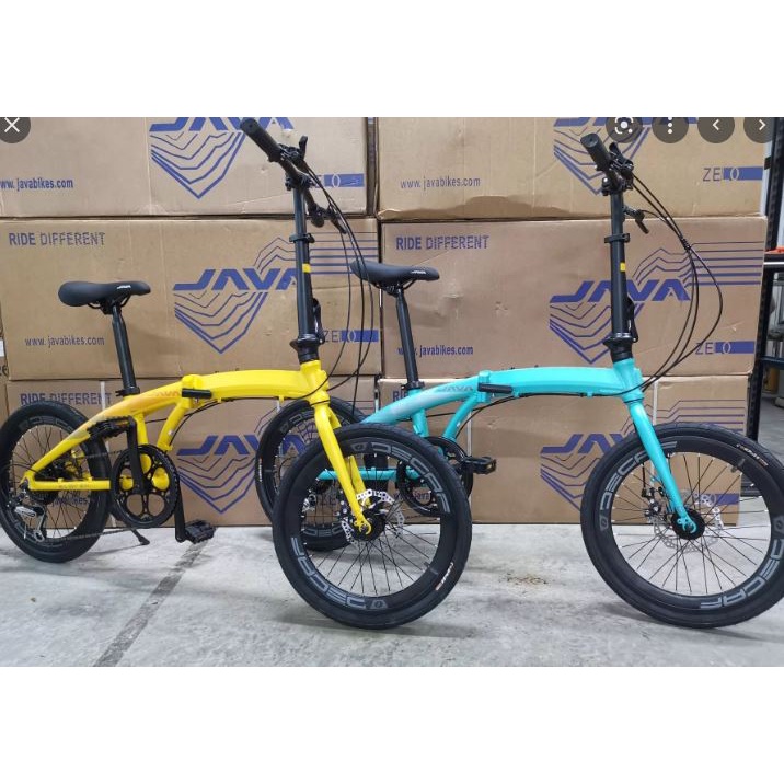 !!JAVA ZELO 2022!! 20 inch Alloy Folding Bike with 7-Speed SHIMANO and ...
