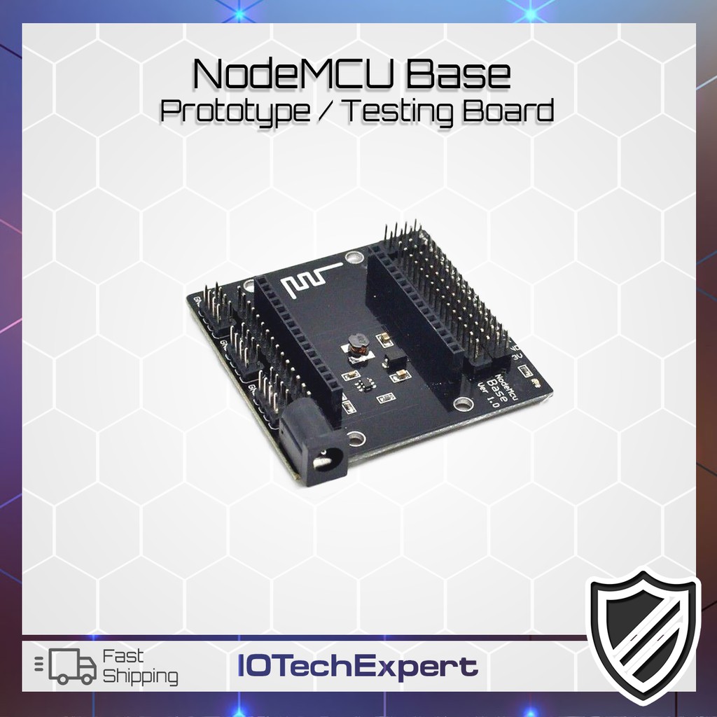 NodeMcu Base board | ESP8266 Testing Prototype Node MCU suitable for ...
