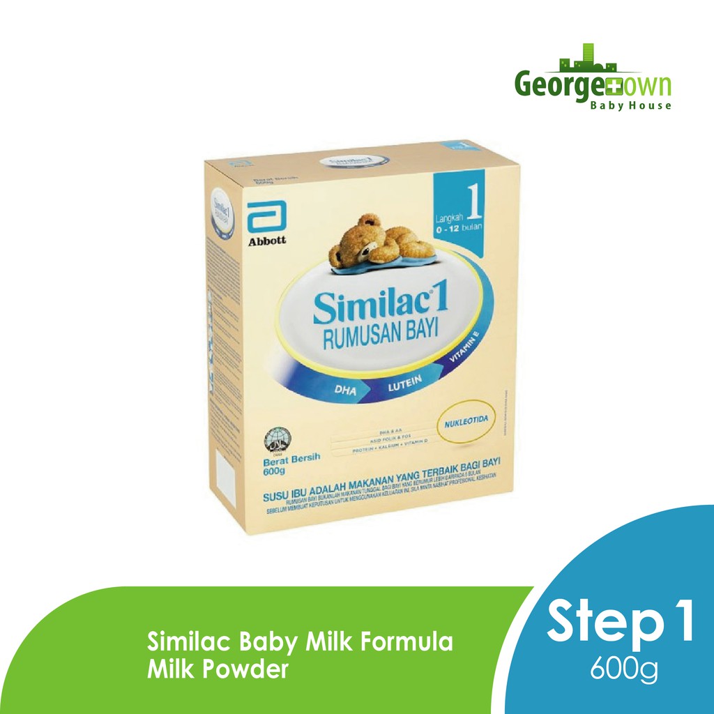 Similac Step 1 (0-12 months) (600g,1.2kg) | Shopee Malaysia